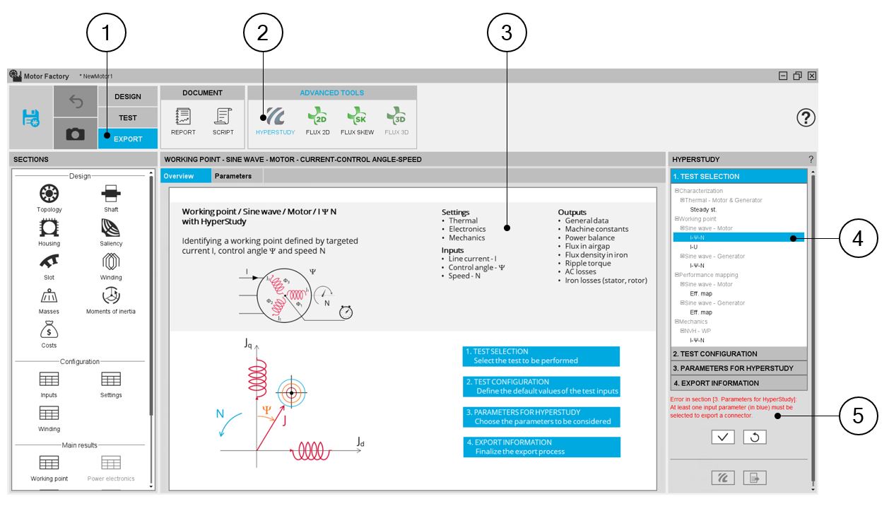 Connector for HyperStudy®
